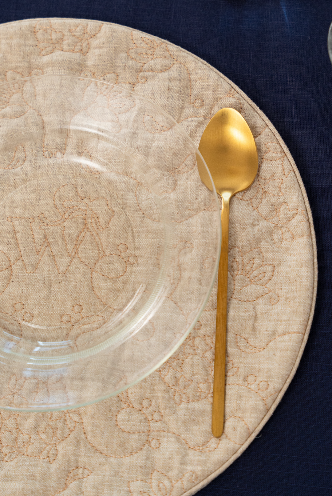 Aesthetic Quilted Placemat in Dune – Whimsigirl