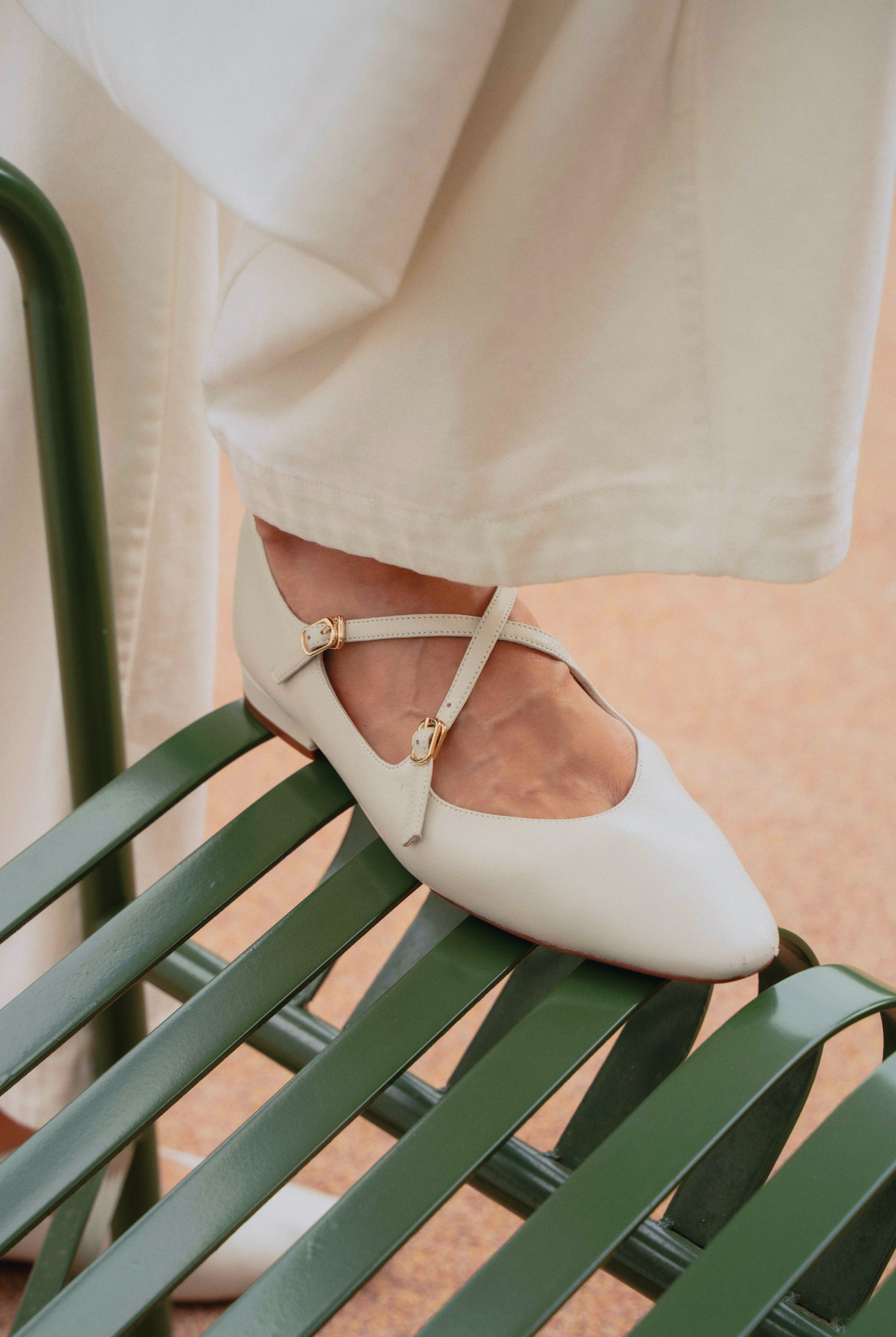 Great Criss-Cross Mary Janes in Buttercream – Whimsigirl